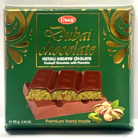 Dubai sjokolade- 6 x 95 gr – sunrisefood