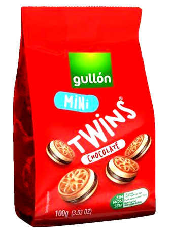 Twins, mini twins chocolate- 12x100 gr – sunrisefood