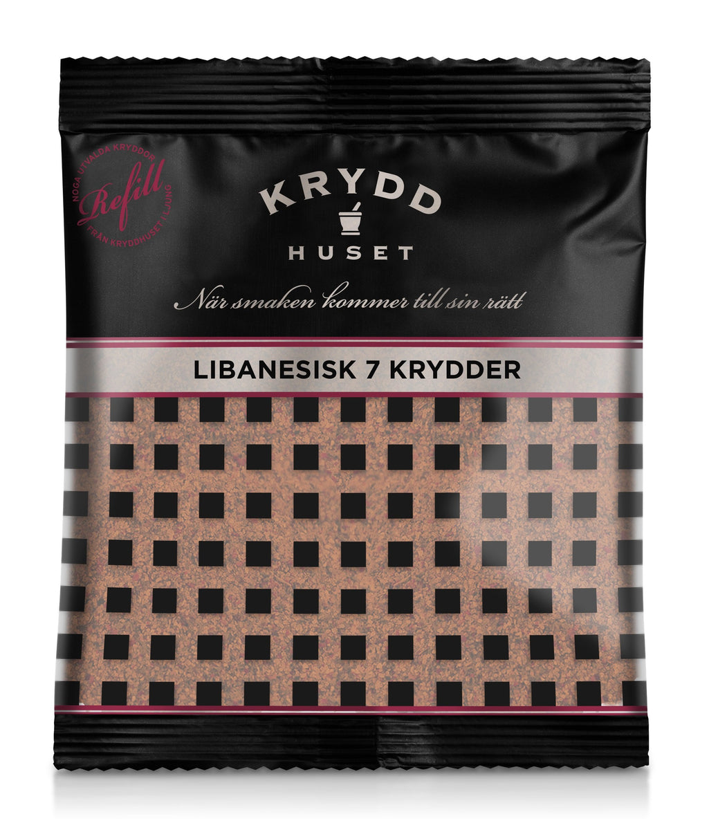 Libanesisk 7 krydder- 15 x 50 g – sunrisefood