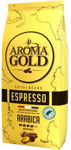 Aroma gold espresso coffe beans- 8 x 1kg – sunrisefood